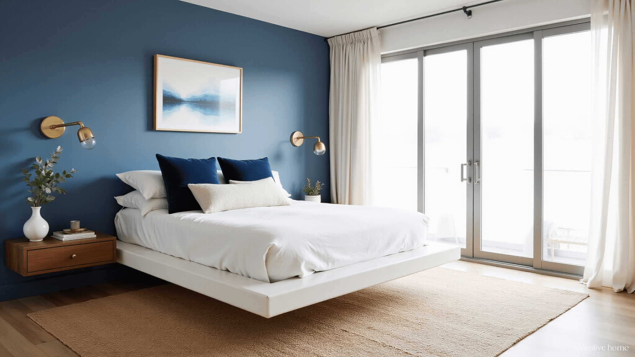 Creating a Serene Minimal Blue Bedroom: A Complete Style Guide ...