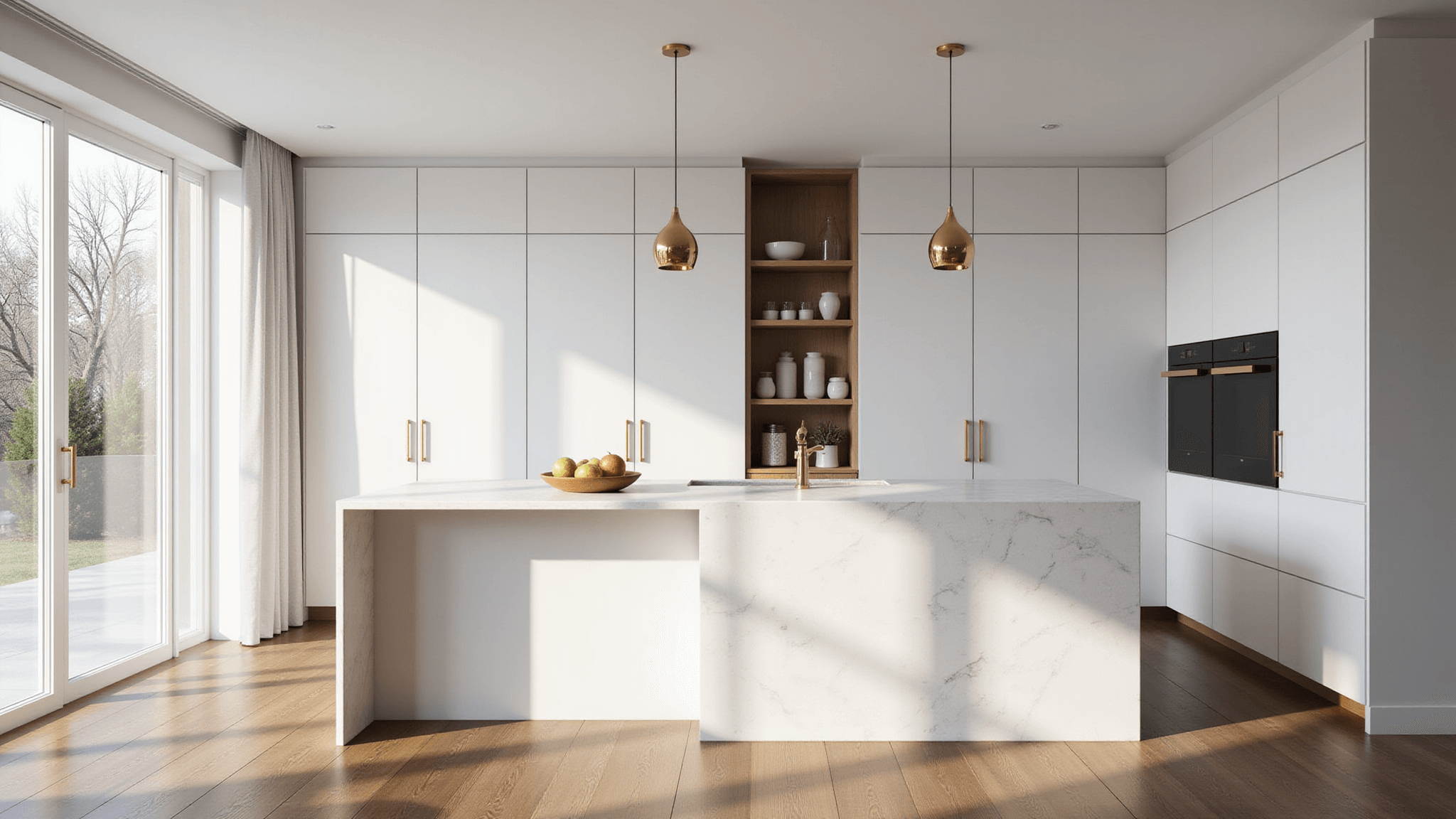 The Ultimate Guide to Flat Panel Kitchen Cabinets: A Modern Marvel for ...