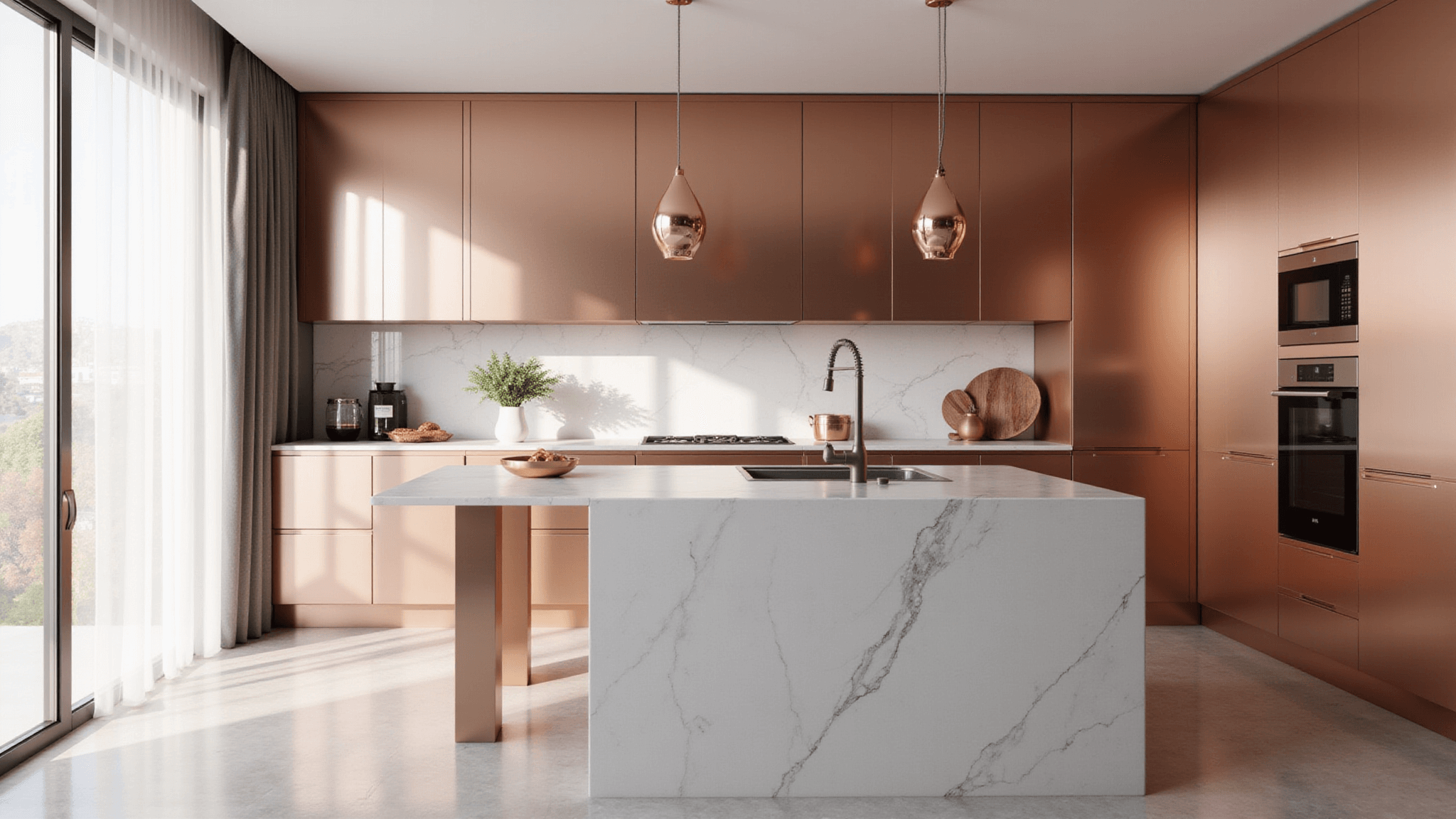 Rose Gold Kitchen Cabinets: The Ultimate Guide to Luxe Kitchen ...