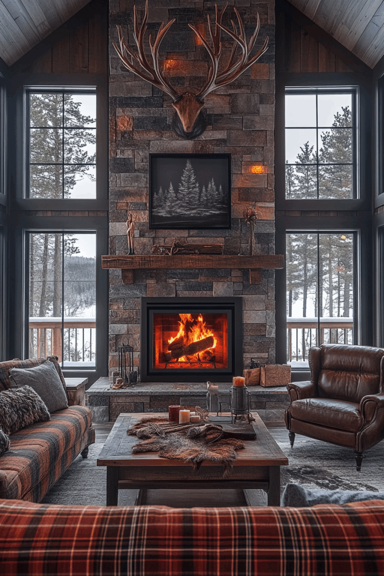 26+ Cabin Interiors Concepts That Spark Coziness and Joy - Hammock Bug