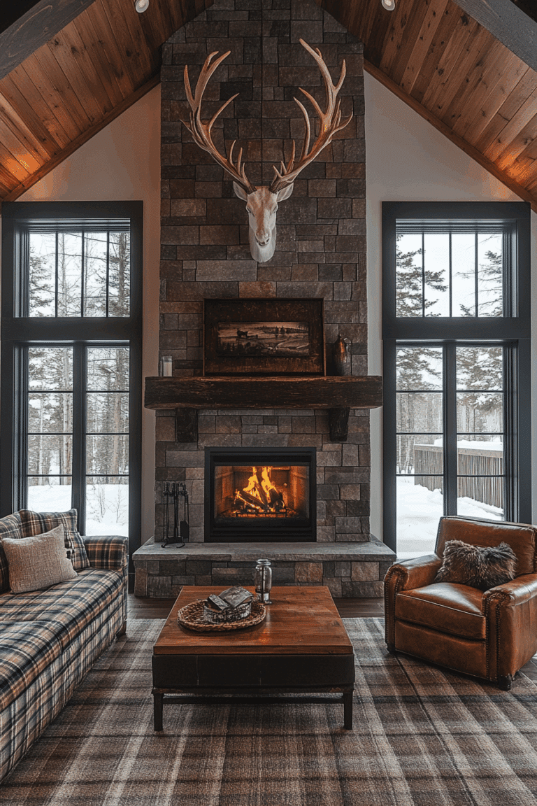 26+ Cabin Interiors Concepts That Spark Coziness and Joy - Hammock Bug