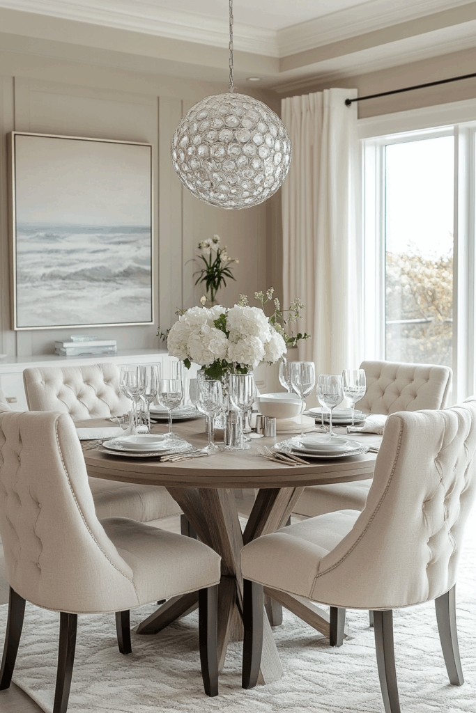 28+ Luxury Dining Room Looks That Radiate Pure Charm - Hammock Bug