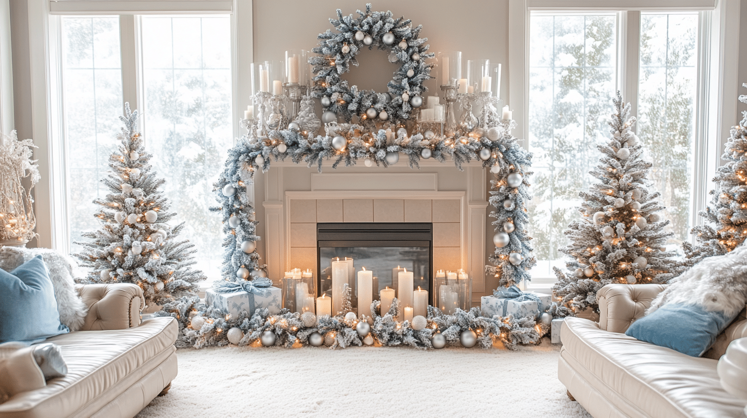 25 Christmas Mantel Decor Ideas to Add Cheer to Your Home - Hammock Bug